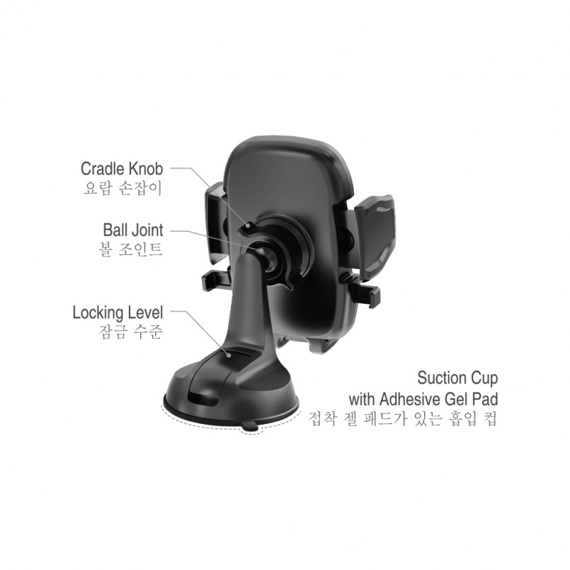 Car Mount Pro The Easy One Touch Series TNG180